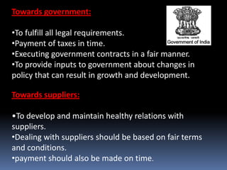 Social responsibility | PPTX