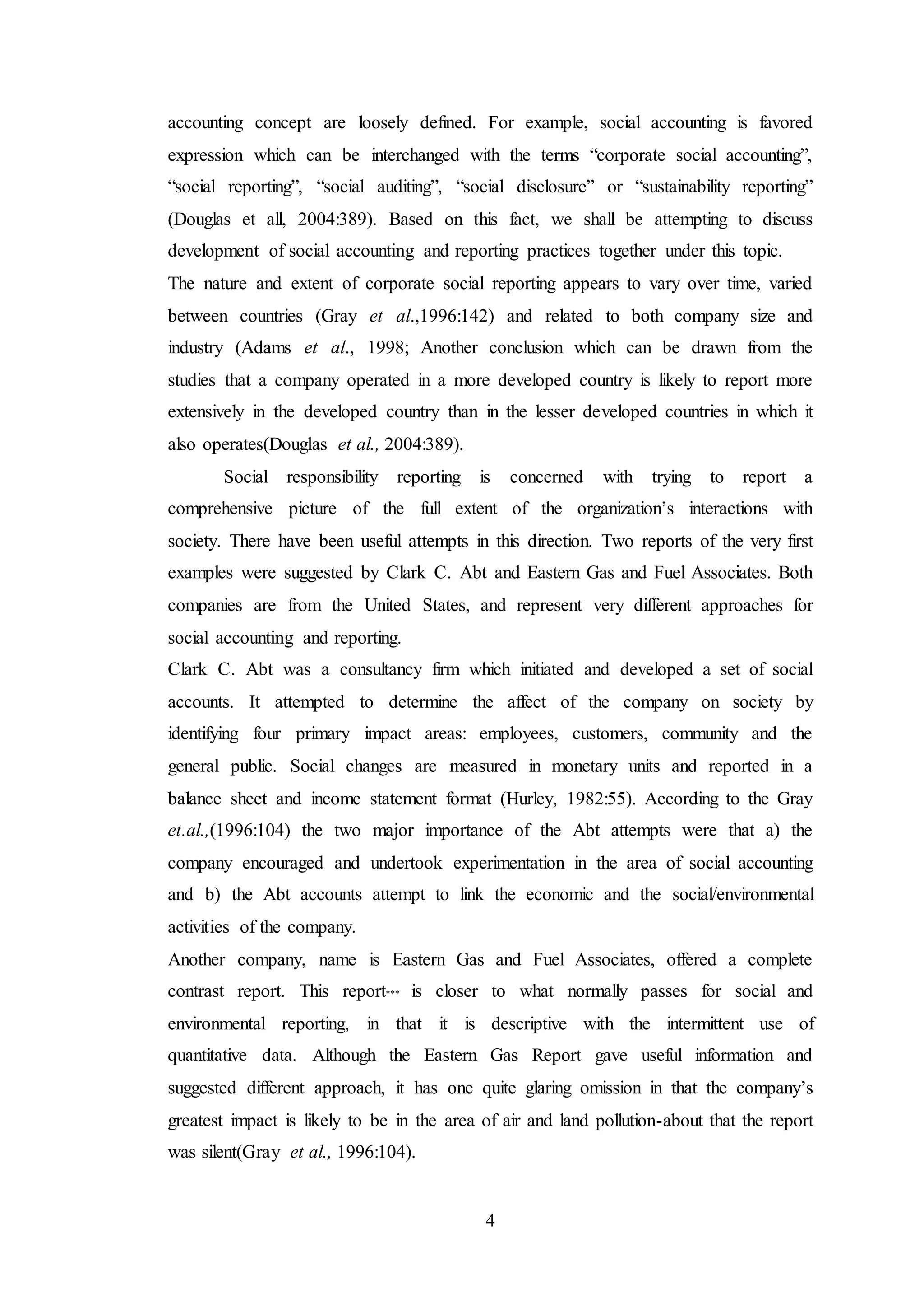 Social responsibility accounting | DOCX