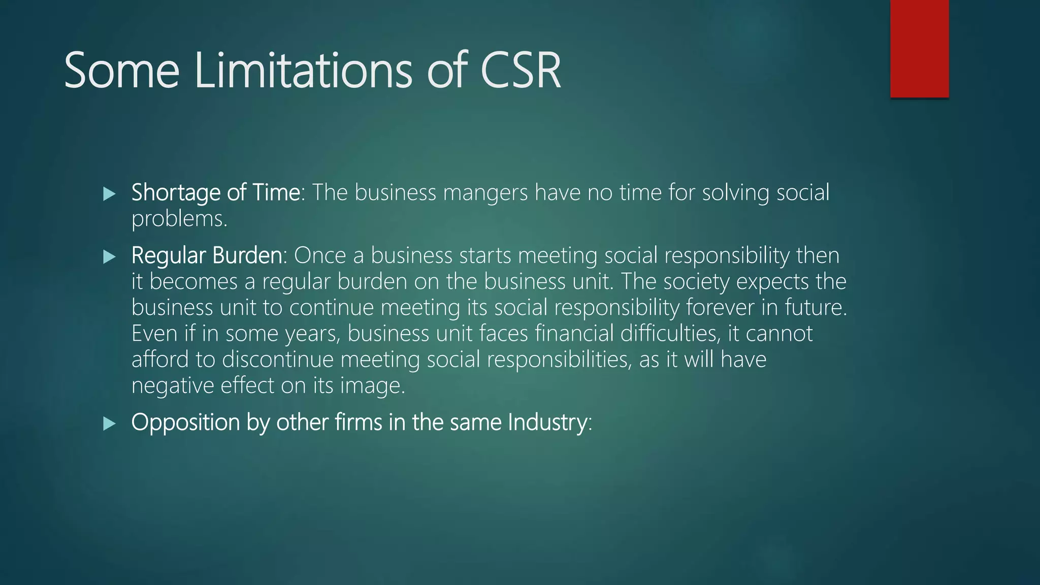 Social responsibility of business | PPTX