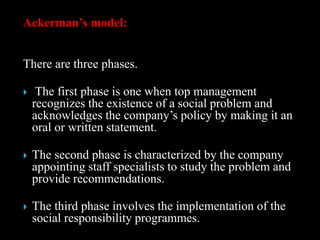 Social responsibilityof business - social marketing | PPT