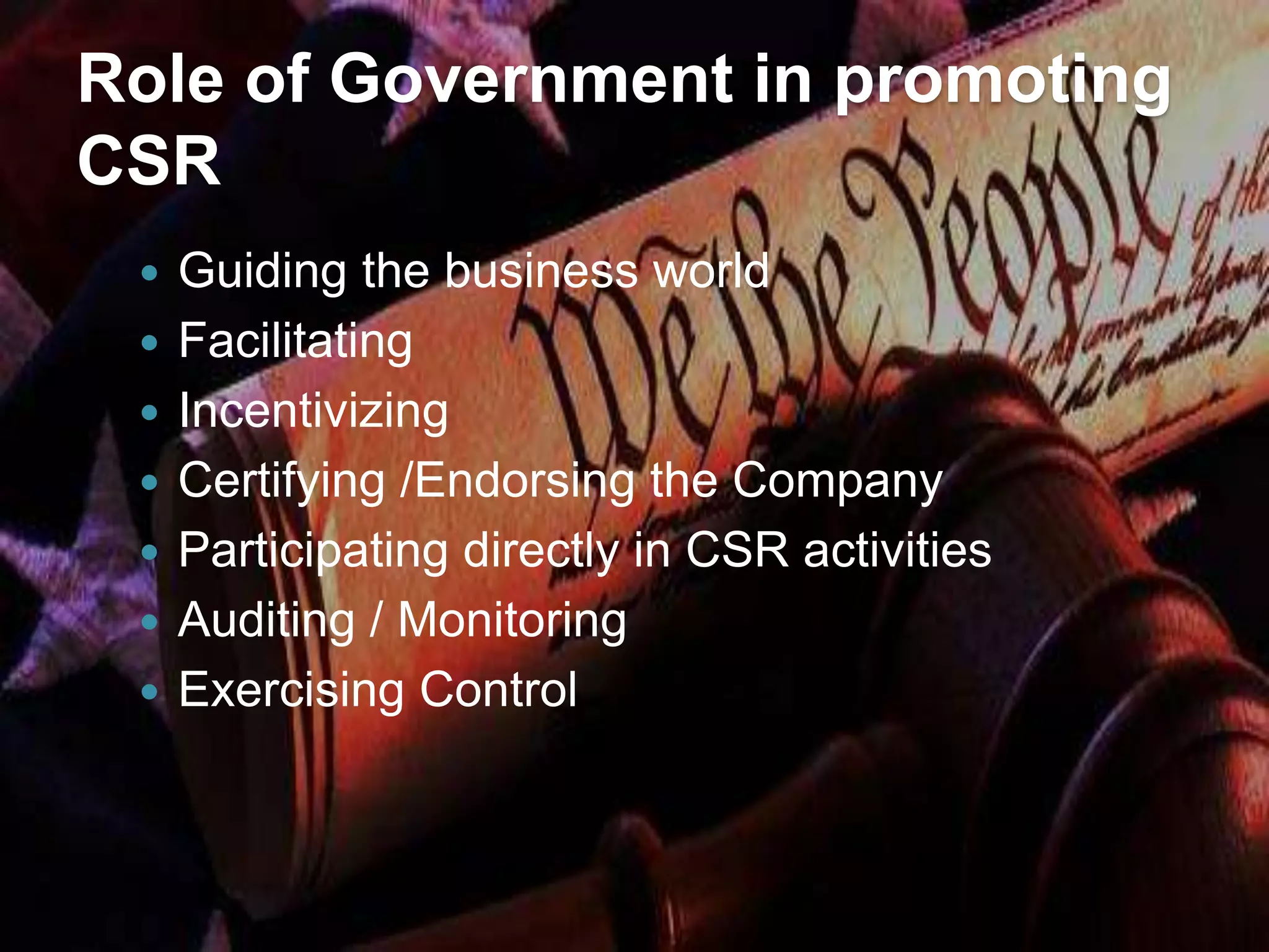 Social responsibility ppt entrepreneurship | PPTX