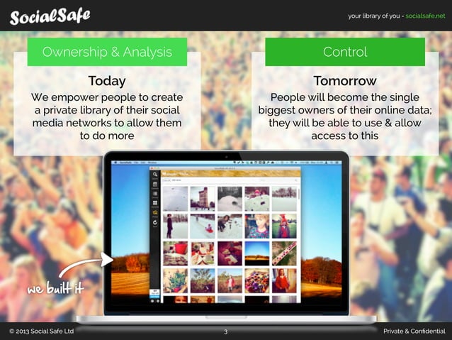 SocialSafe - what is SocialSafe? - v1 | PPT