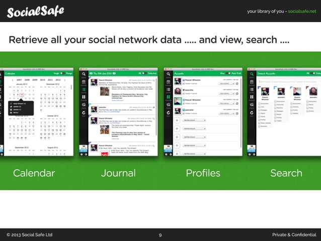 SocialSafe - what is SocialSafe? - v1 | PPT