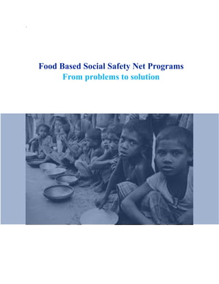 Social safety nets: Problems and solutions | PDF | Government Support ...