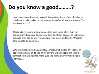 Pathway Group - Signalling and Social Sales | PPT