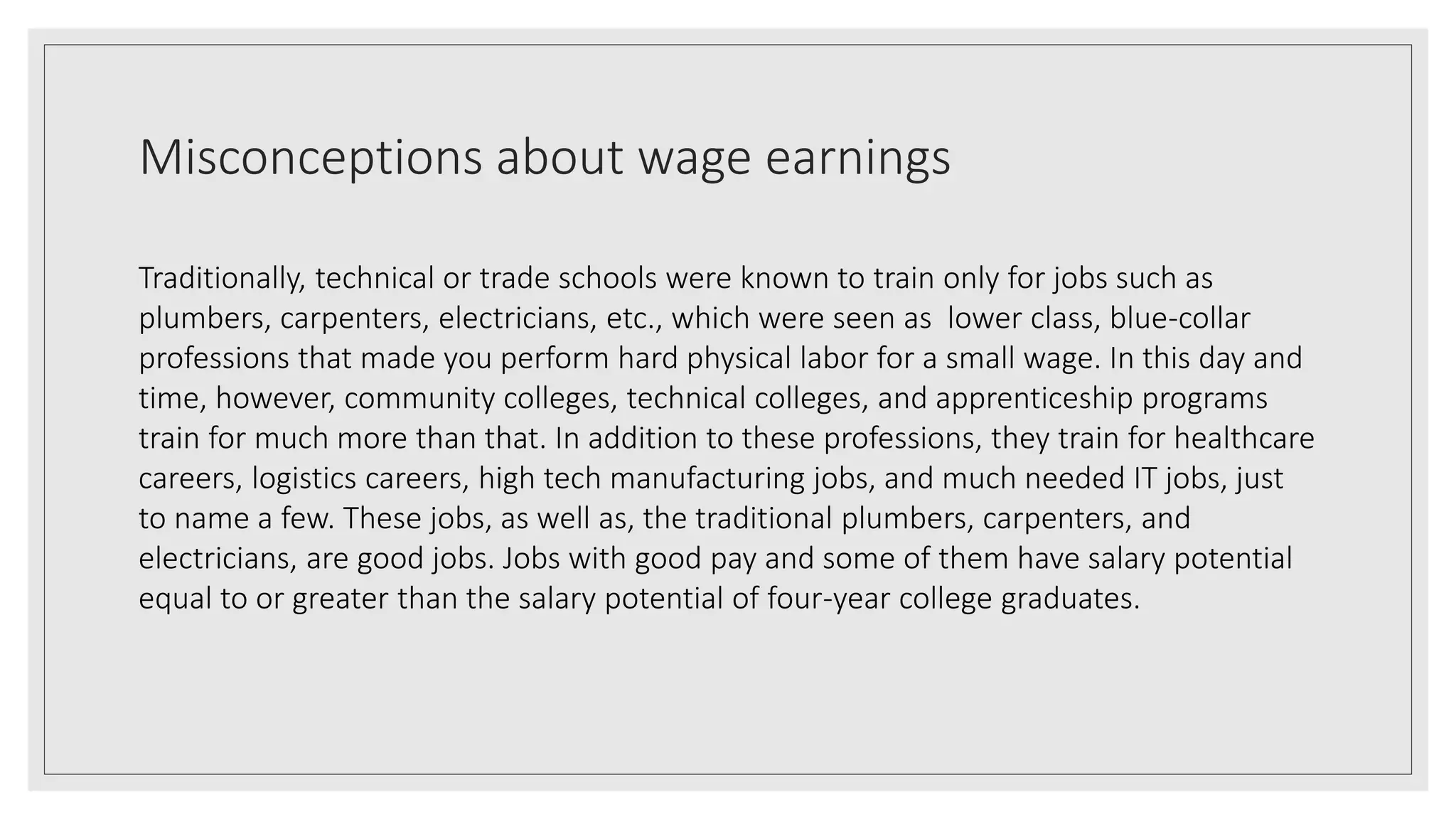 Is there classism in Education? | PPT