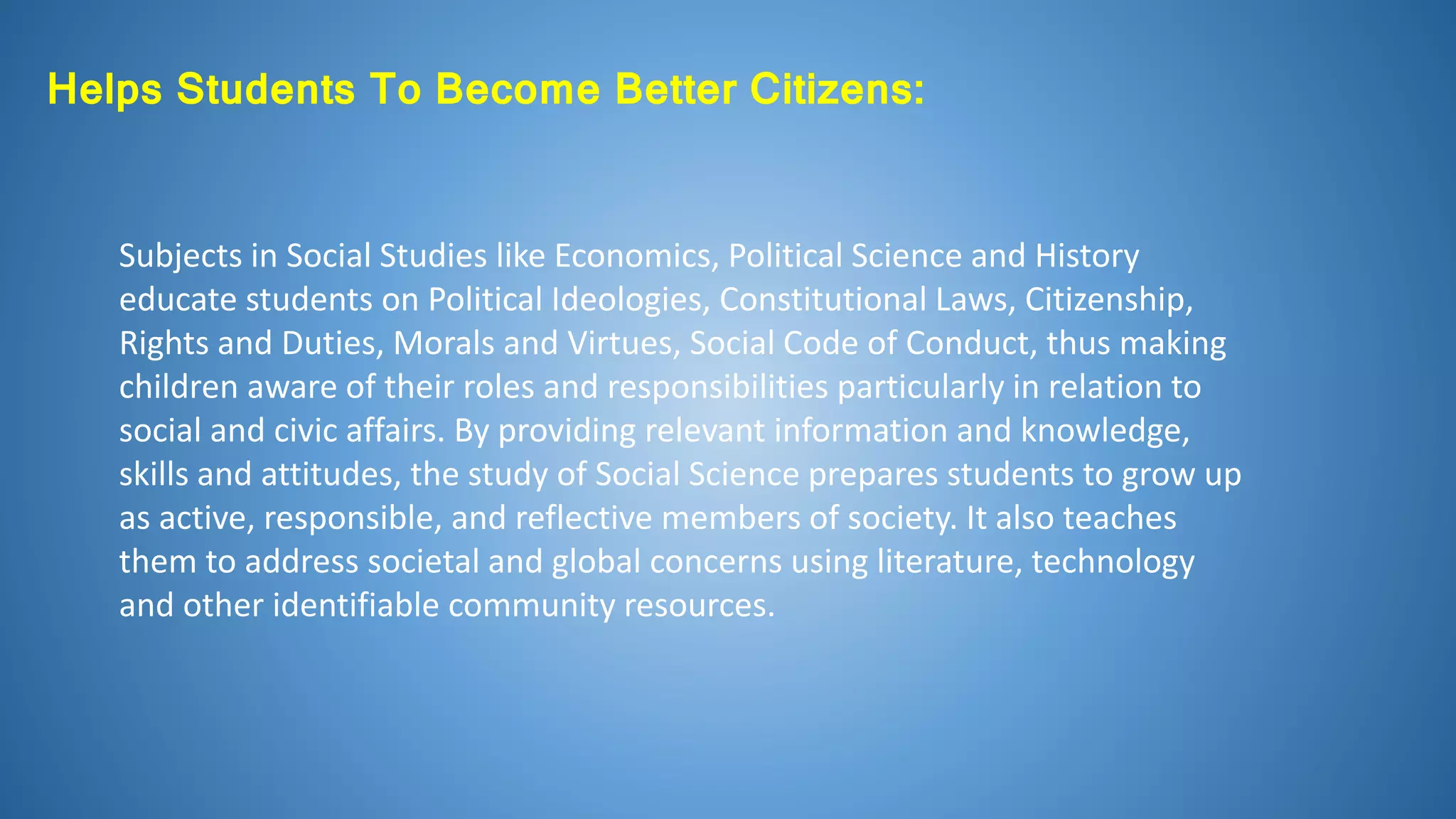 Social science | PPTX