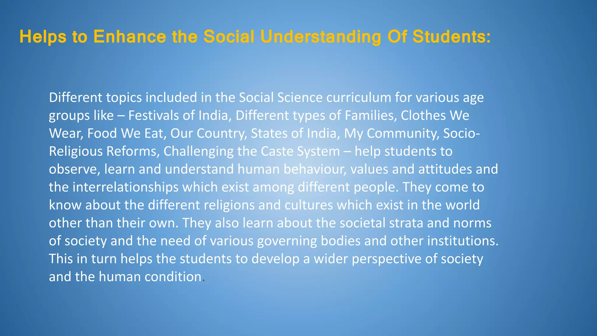 Social science | PPTX