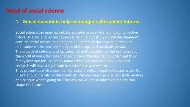 Social science | PPT
