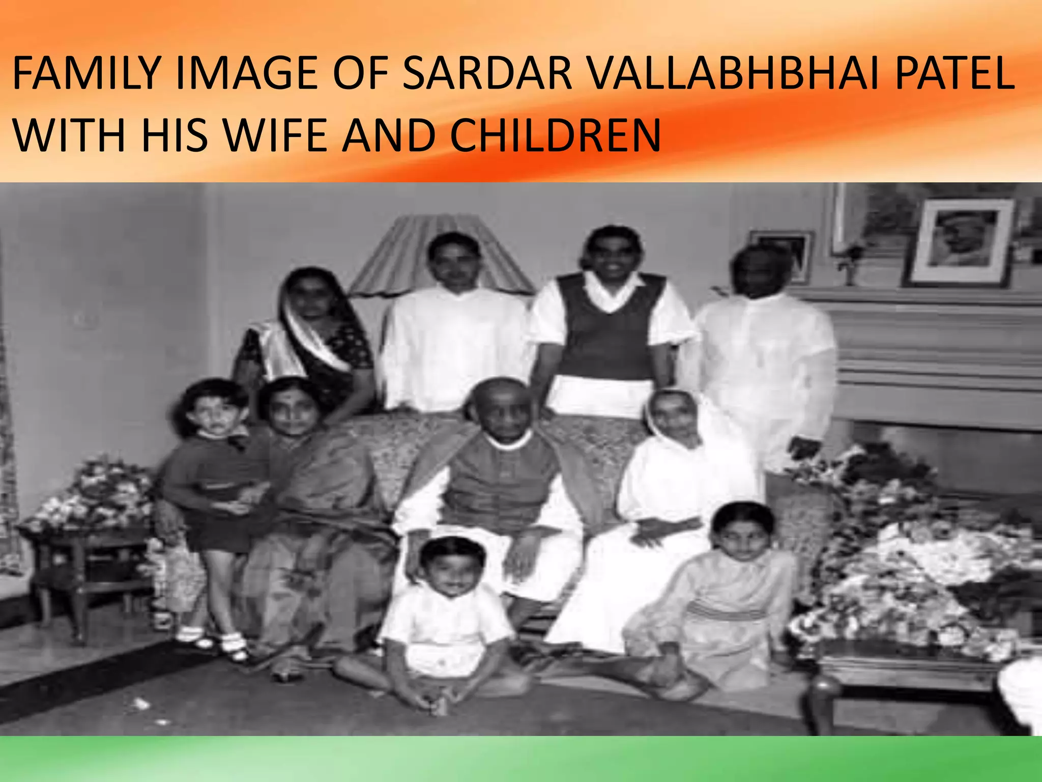 ppt on life and activities of sardar vallabh bhai patel | PPTX