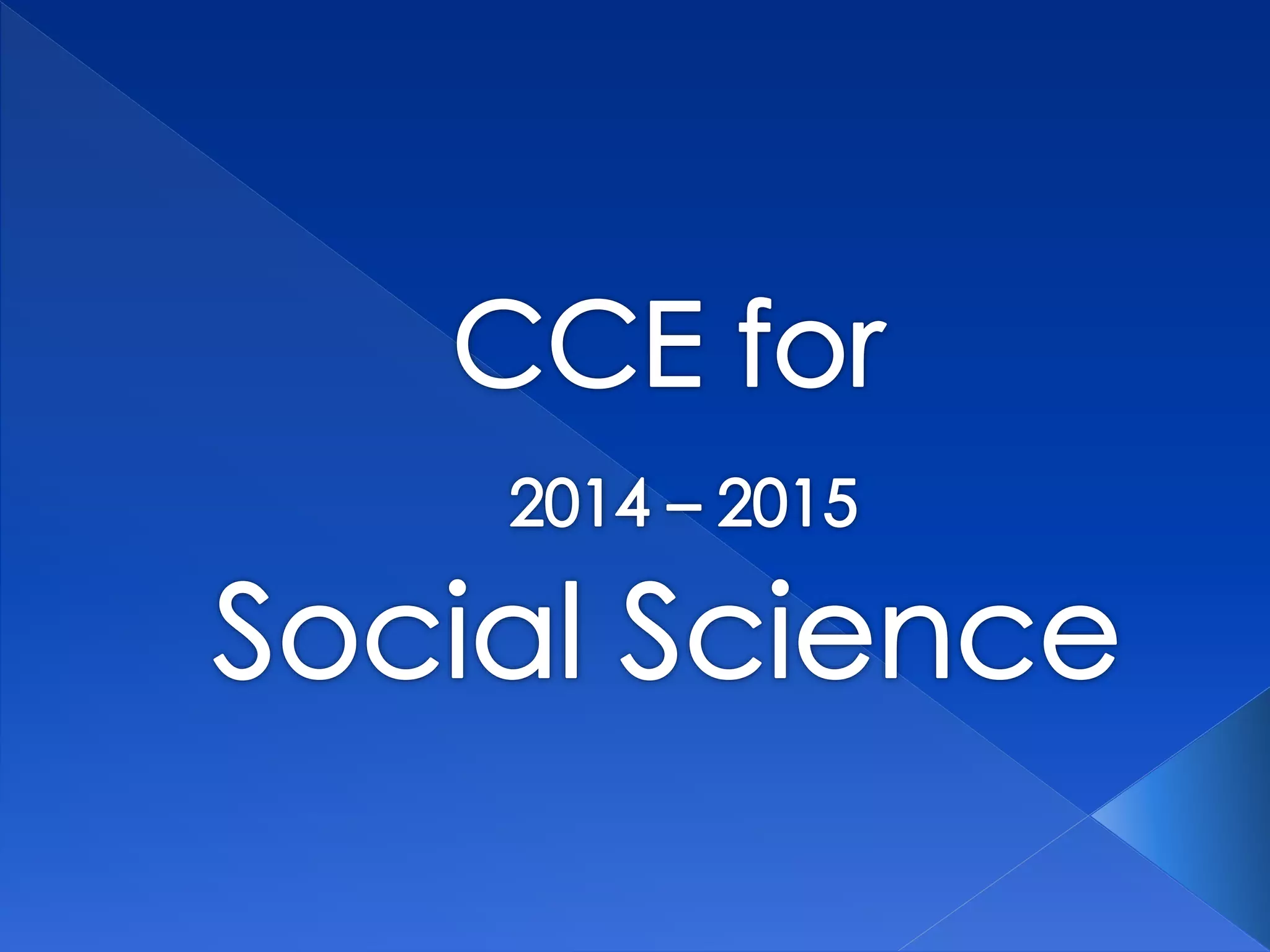 Social science (ppt) | PPT