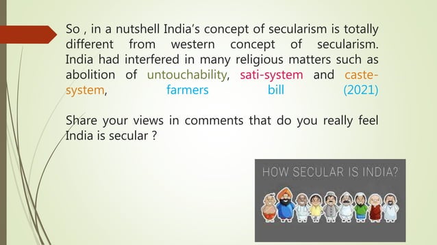 Social science | class - 8th | secularism | ncert | Lovely Professional ...