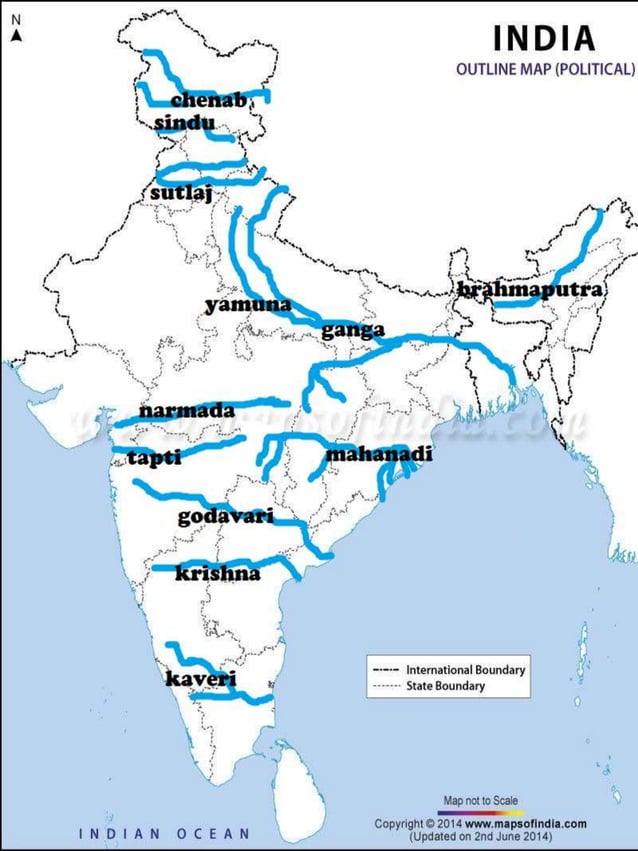 Social Science Project(Drainage system in india)(rivers Ganga, Yamuna ...