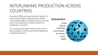 Class 10 Social Science Economics Chapter 4 Globalization and the ...