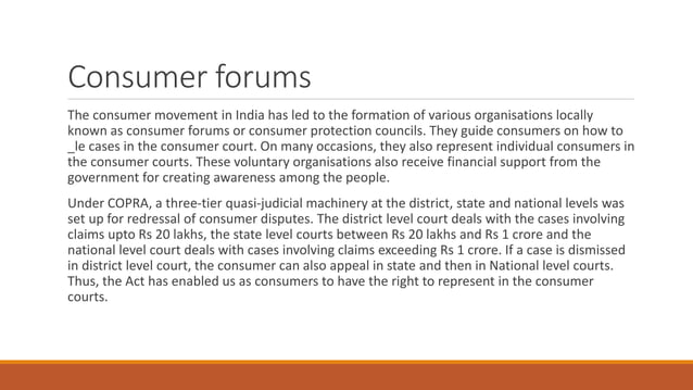 Class 10 Social Science Economics Chapter 5 Consumer Rights | PPT