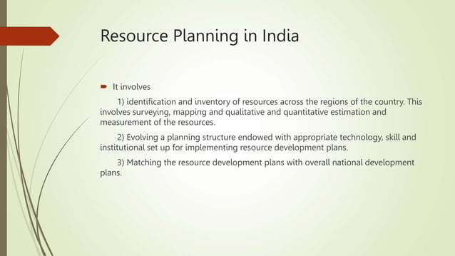 Class 10 Social Science Geography Chapter 1 Resources and Development | PPT