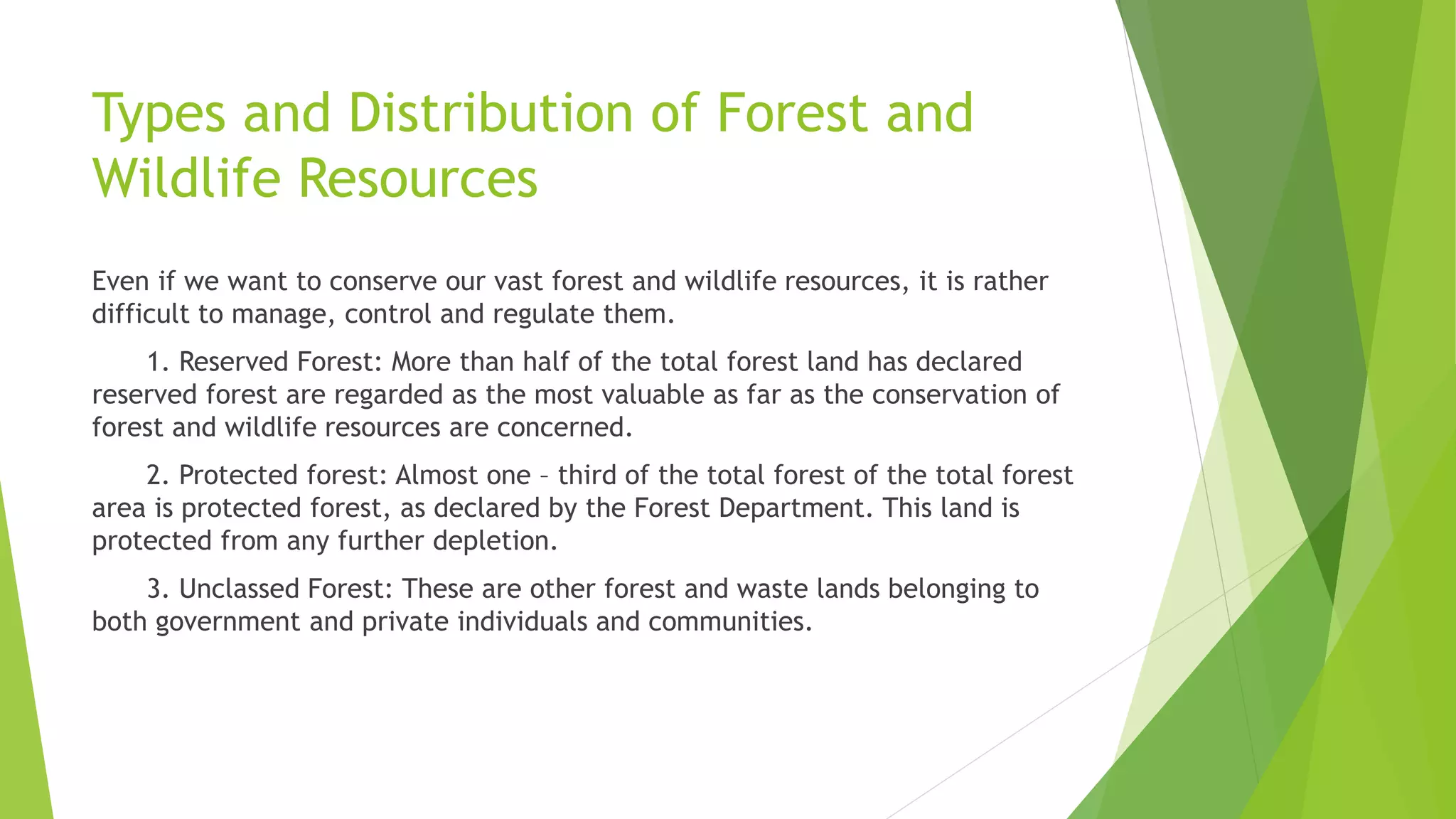 CBSE Social Science Geography Chapter 2 Class 10 Forest and Wildlife ...