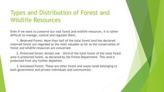 CBSE Social Science Geography Chapter 2 Class 10 Forest and Wildlife ...