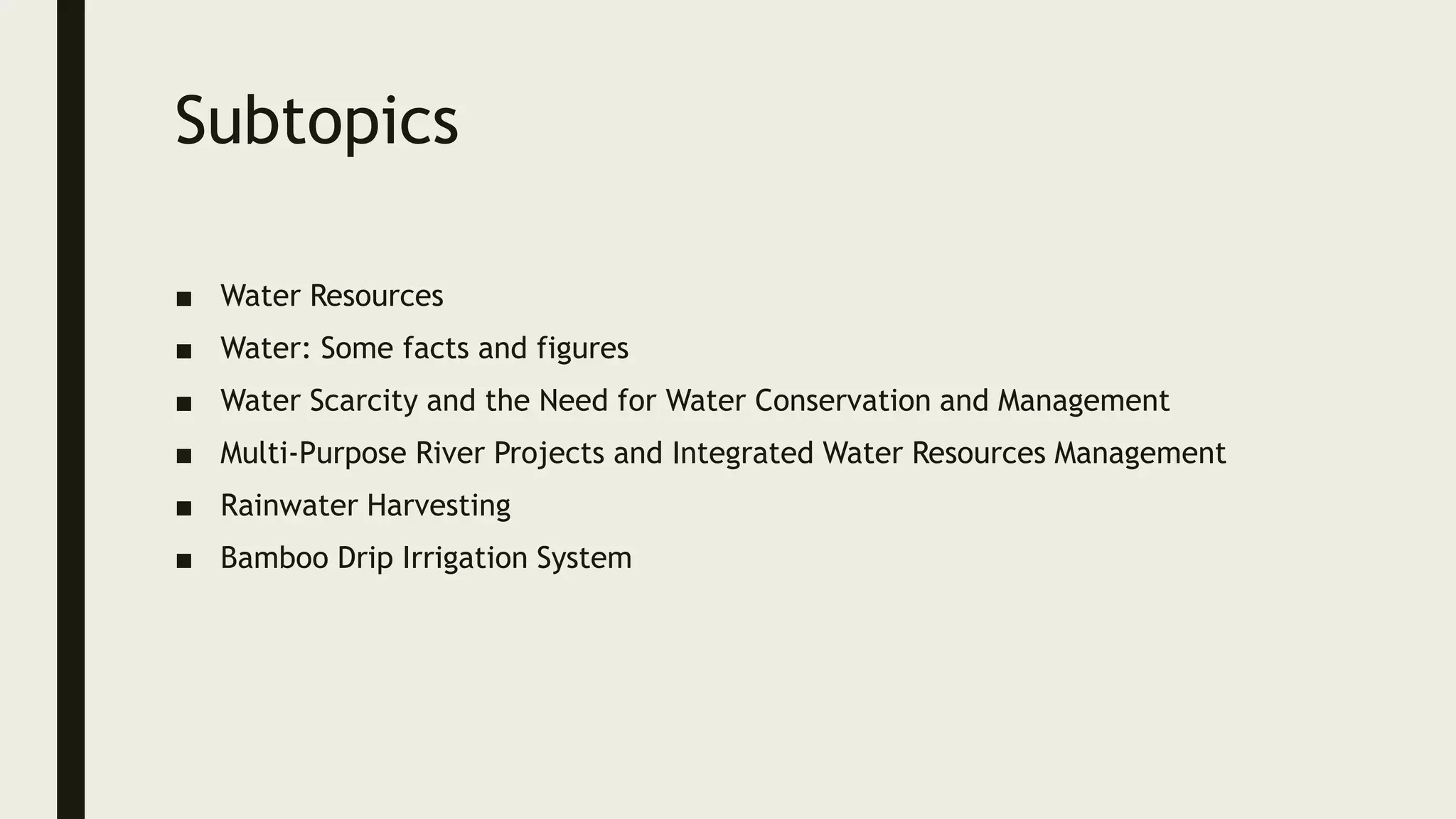 CBSE Social Science Geography Chapter 3 Class 10 Water Resources PPT | PPT