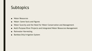 CBSE Social Science Geography Chapter 3 Class 10 Water Resources PPT | PPT