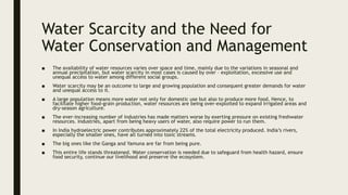 CBSE Social Science Geography Chapter 3 Class 10 Water Resources PPT | PPT