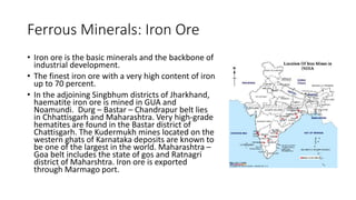 Social Science Geography Chapter 5 Class10 Minerals and Energy ...