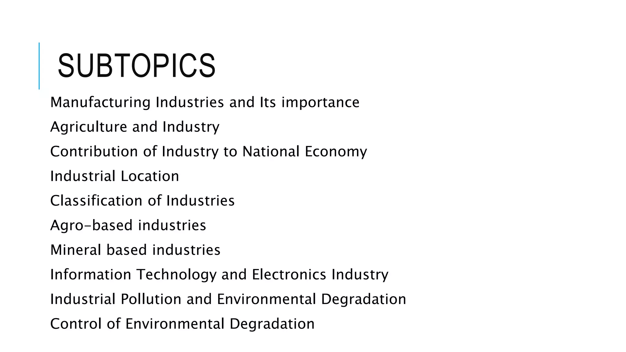 Social Science Geography Chapter 6 Class 10 Manufacturing Industries ...