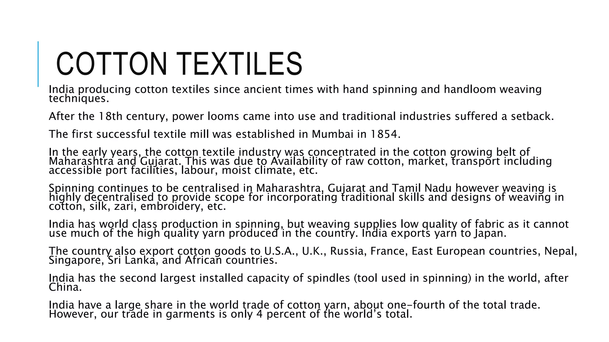 Social Science Geography Chapter 6 Class 10 Manufacturing Industries ...