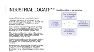 Social Science Geography Chapter 6 Class 10 Manufacturing Industries ...
