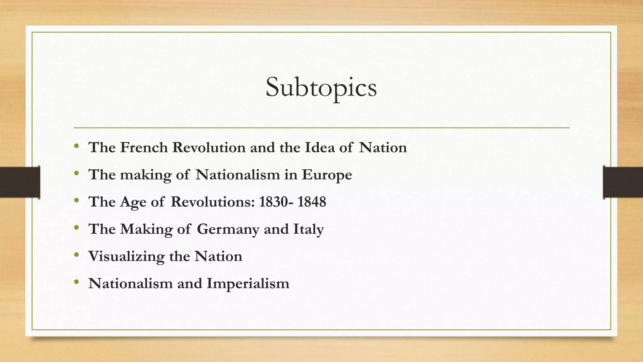 Social Science History Chap1 The Rise of Nationalism in Europe Class 10 ...