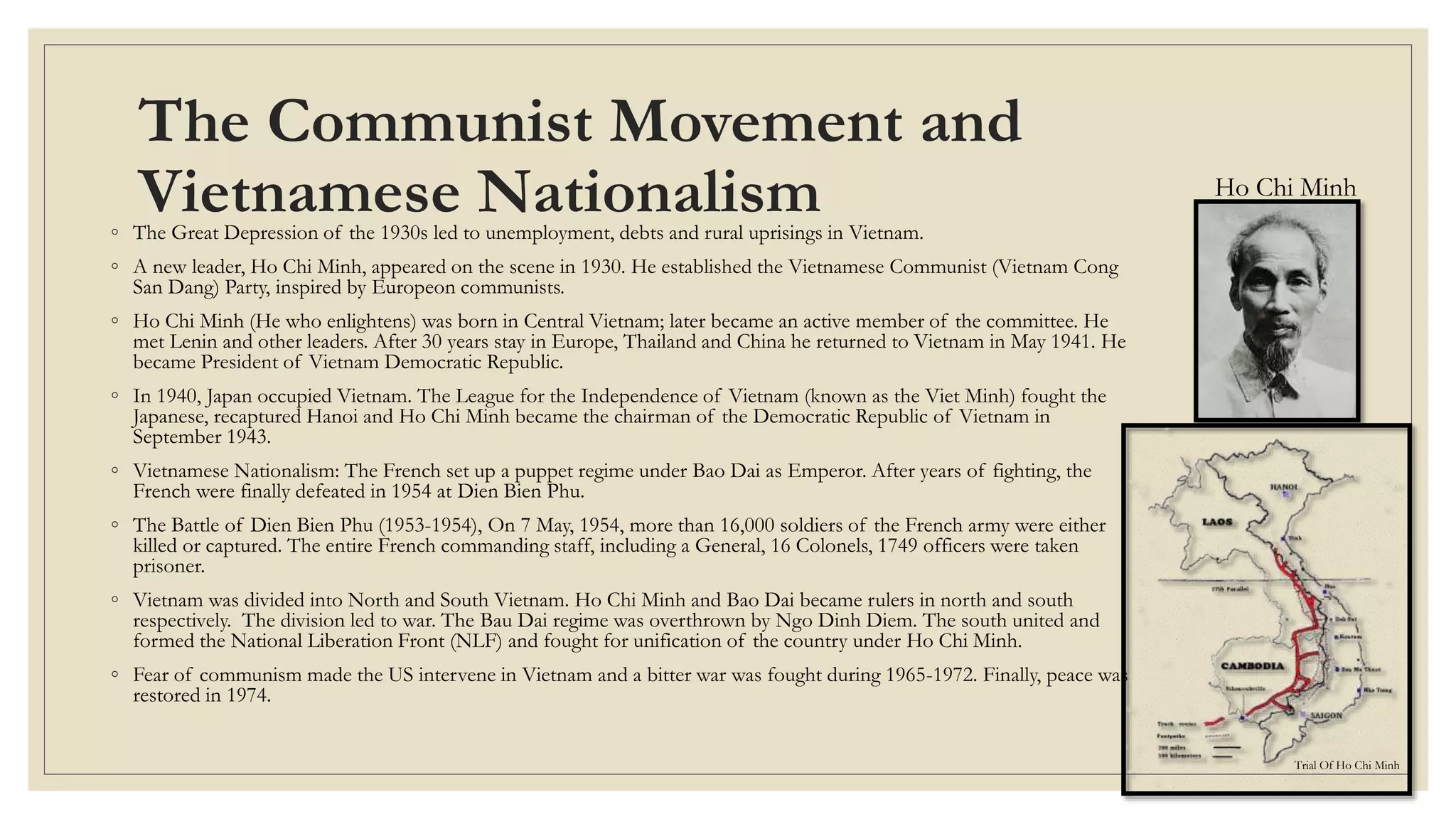 Social Science History Chapter 2 The Nationalist Movement In Indo-China ...