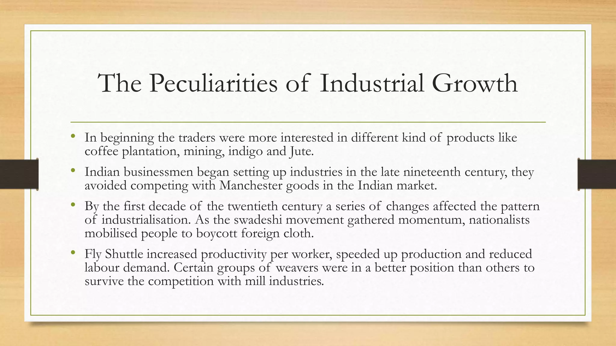 Social Science History Chapter 5 The Age of Industrialization Class10 | PPT