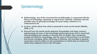 philosophy of Social science | PPTX