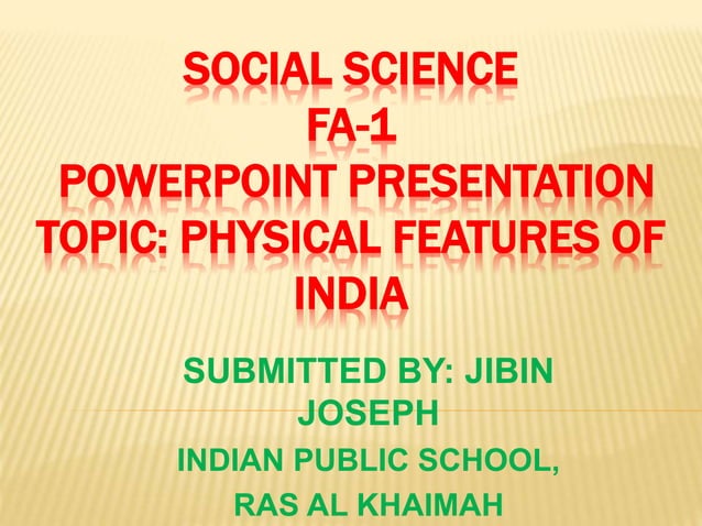 Social science power point presentaion. | PPT