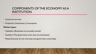 social science ppt on economy as an social institute.pptx