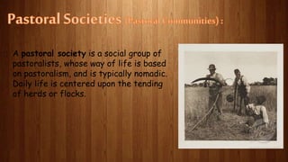 Different Pastoral Communities- PPT | PPTX