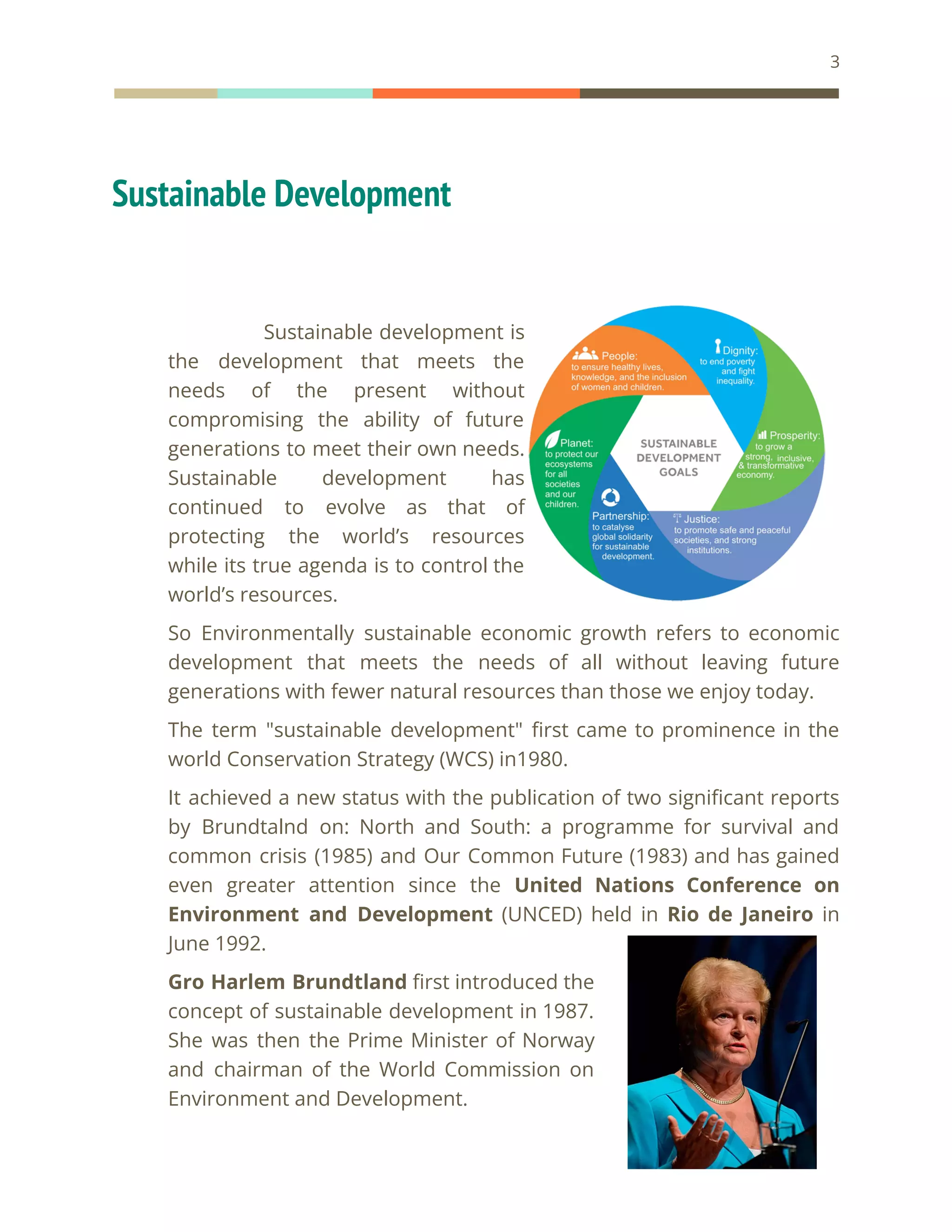 Sustainable Development | PDF | Environment | Science