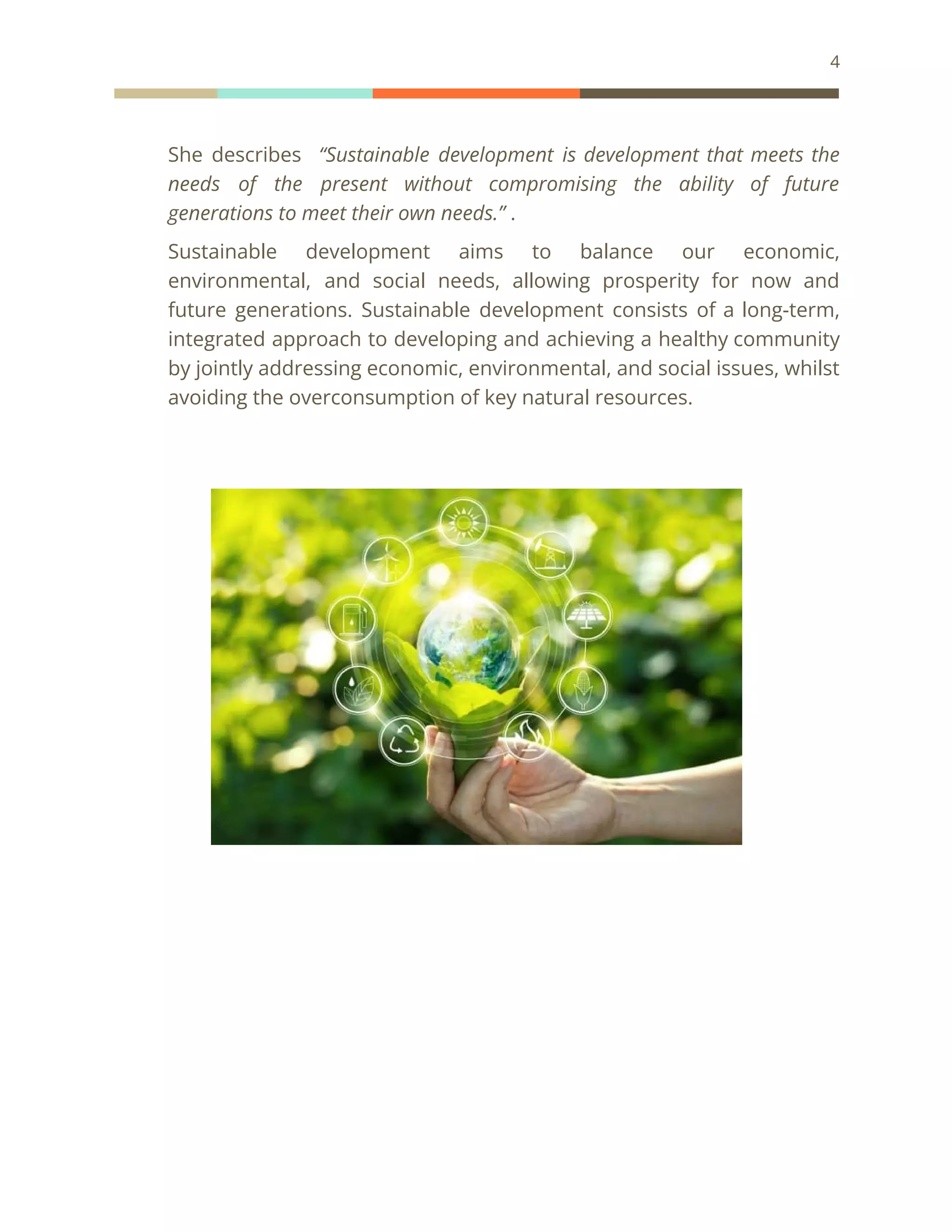 Sustainable Development | PDF