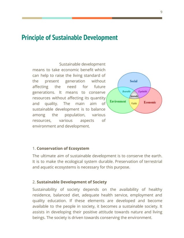 Sustainable Development | PDF | Environment | Science