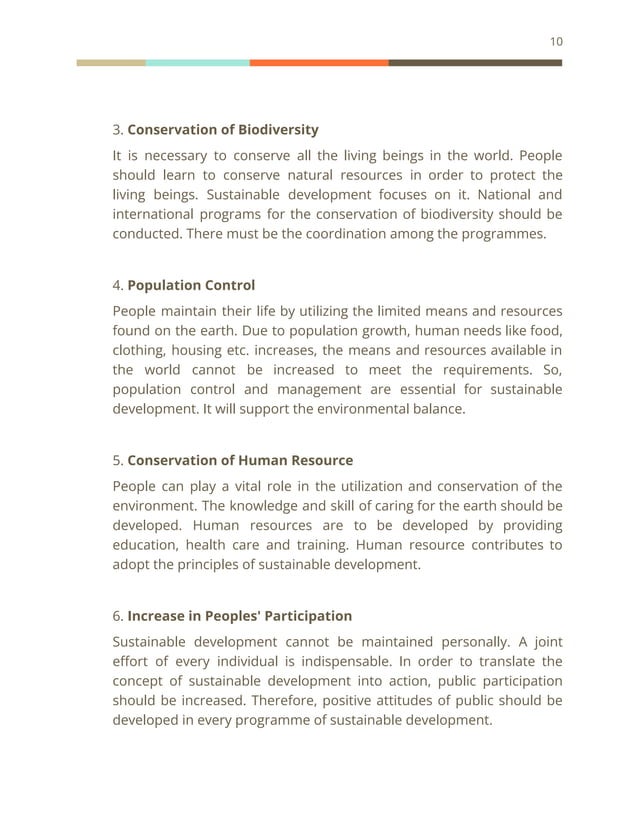 Sustainable Development | PDF | Environment | Science