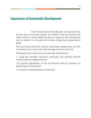 Sustainable Development | PDF