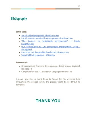 Sustainable Development | PDF