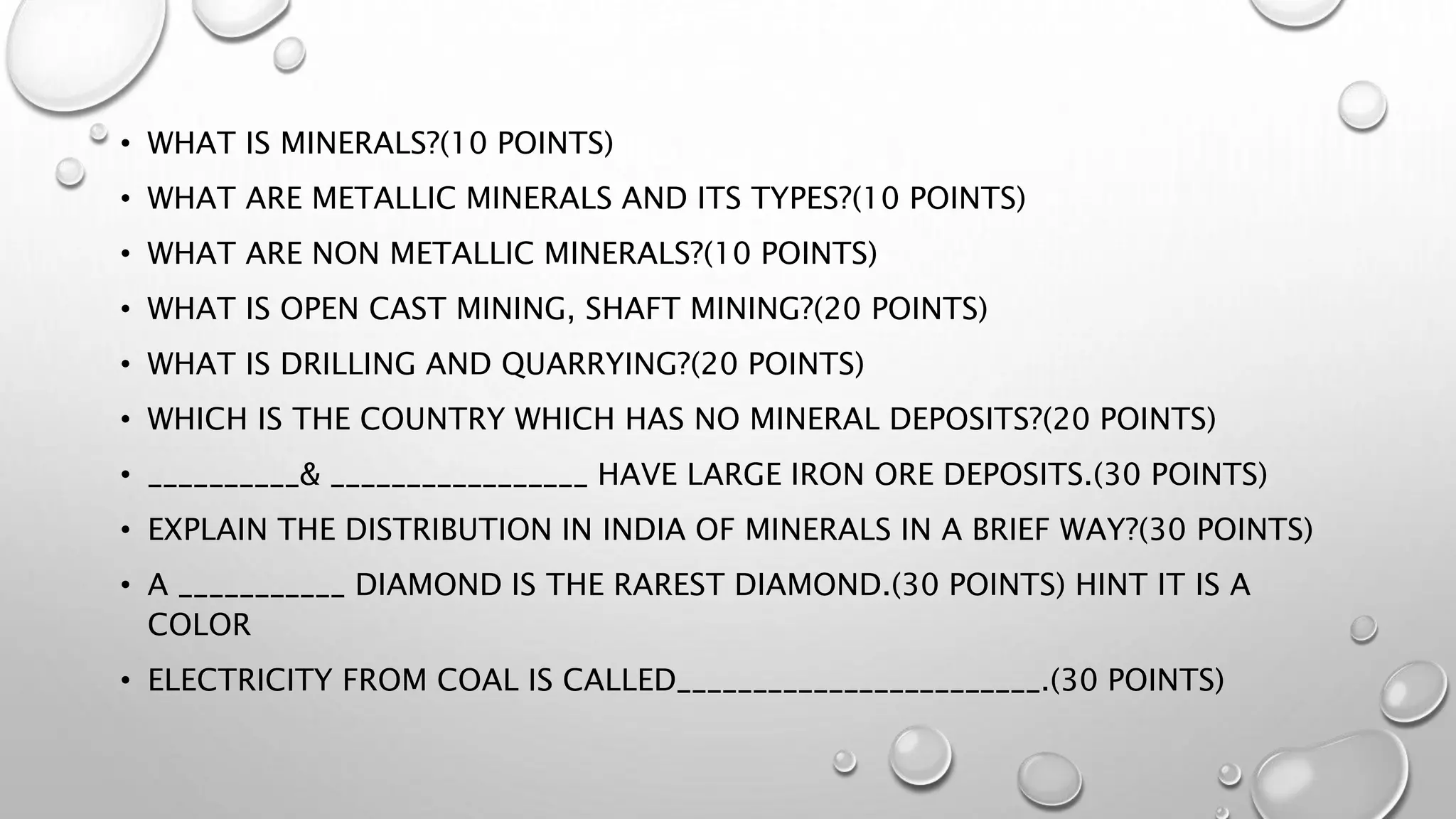 Social science quiz | PPTX