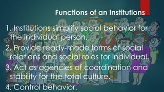 Social science report - Soc Institution.pptx
