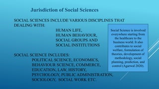 Understanding the Concept of Social science research | PPTX