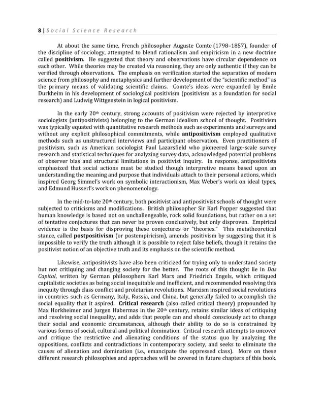 Social science research: Principles, Methods, and Practices | PDF