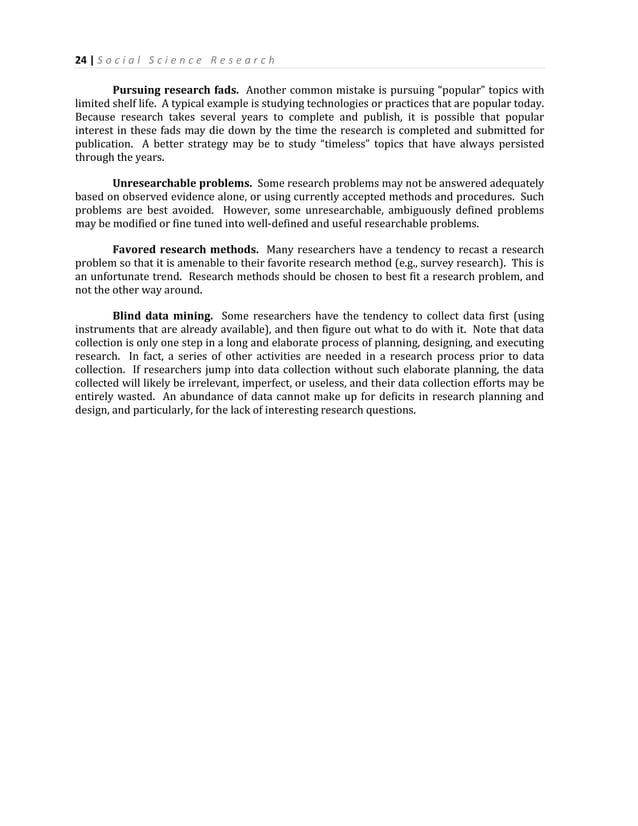 Social science research: Principles, Methods, and Practices | PDF