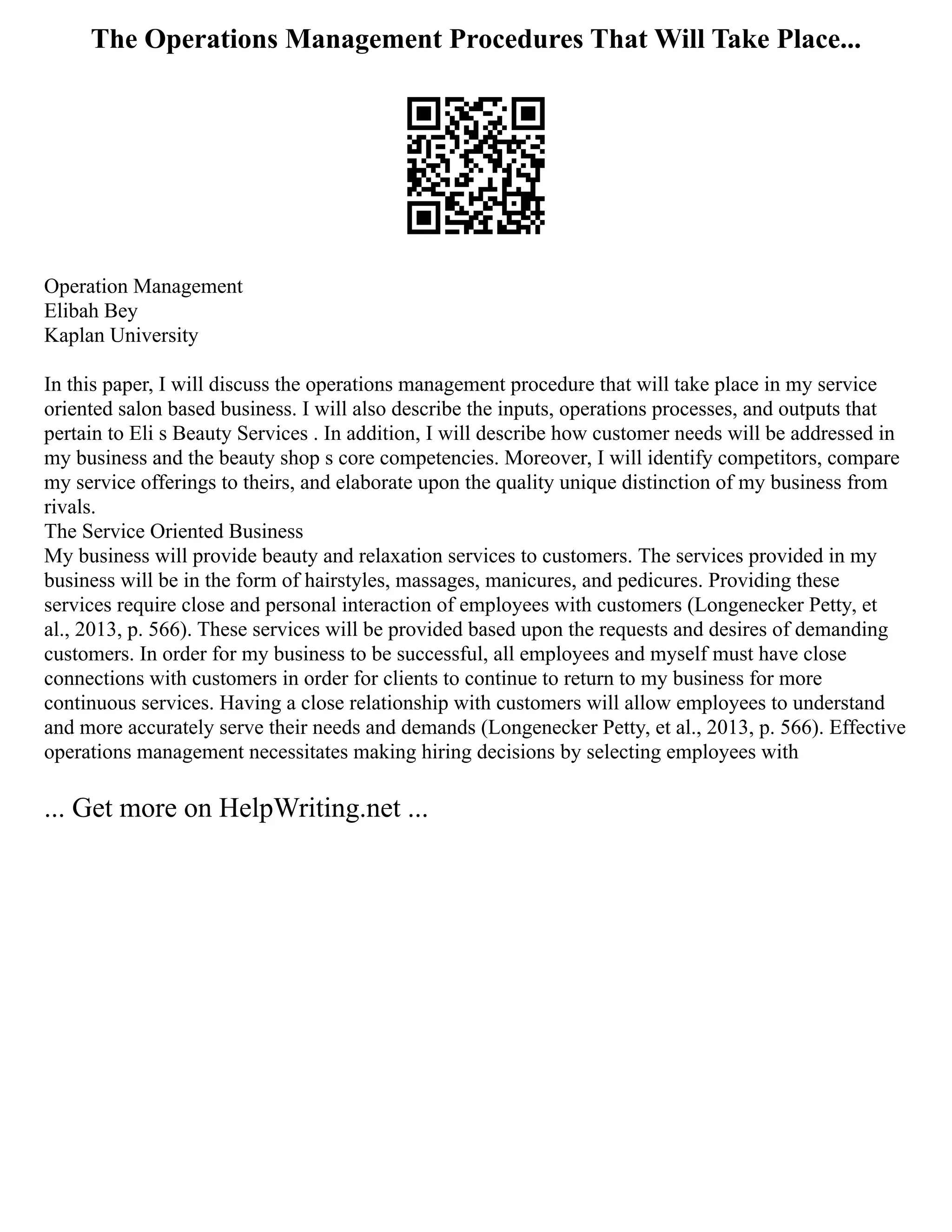 Social Science Research Paper Example - Mariah E | PDF