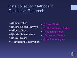 Social science Research Methodology explained | PPTX