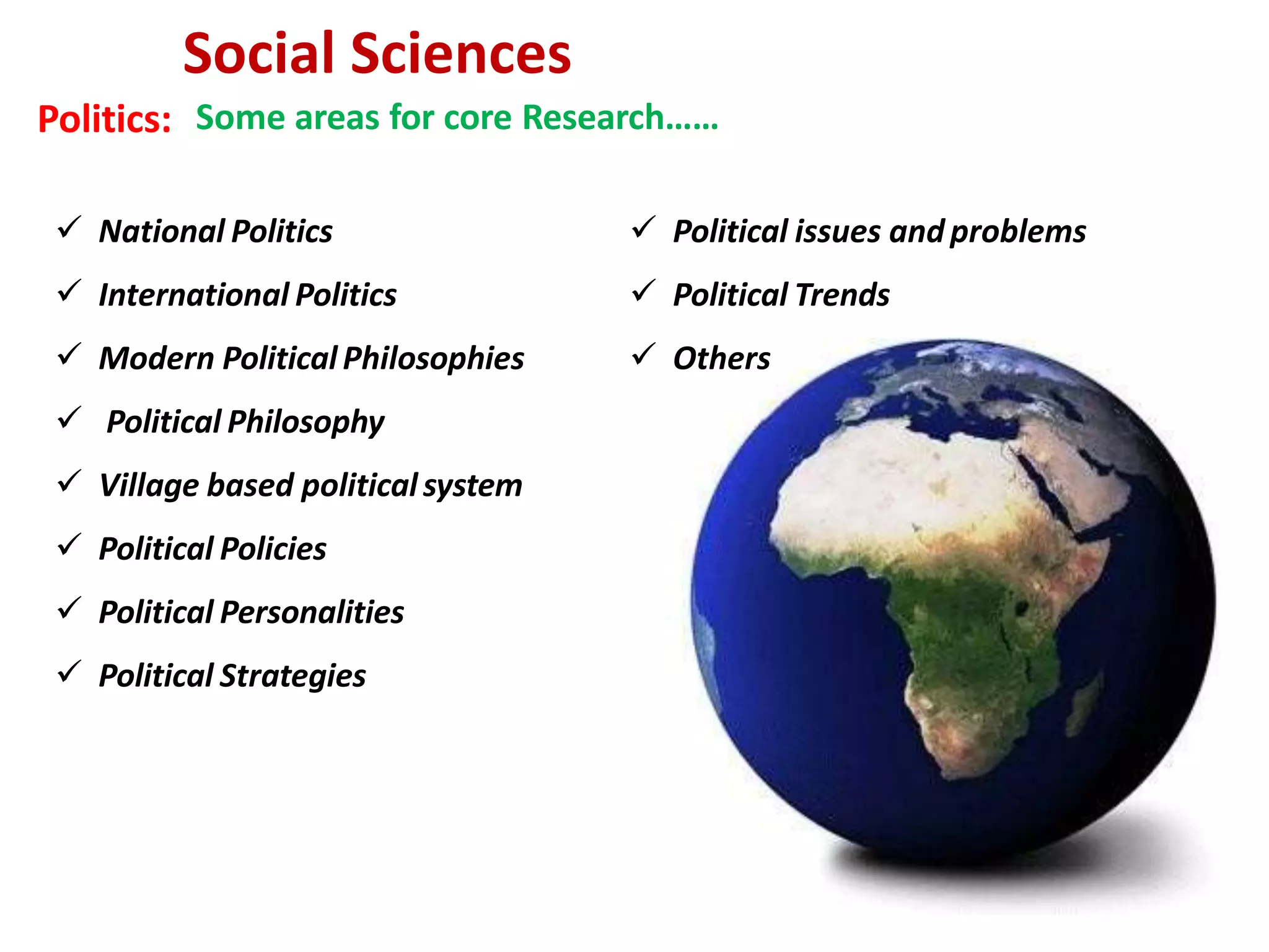 Social sciences and discipline सामाजिक विज्ञान और अनुशासन | PPTX